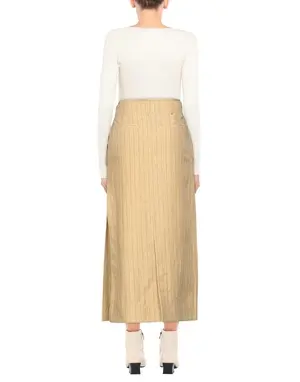 Jacquemus Striped Woven Maxi Skirt