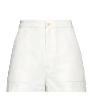 Marni Minimalist Solid Color Shorts - White