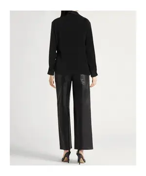 Max Mara Long-sleeved V-neck Cover-up