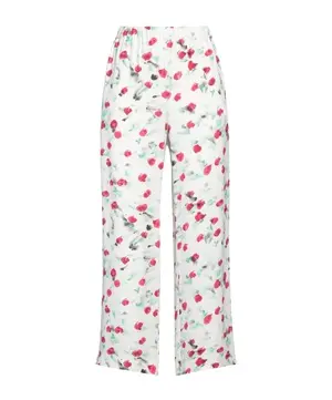 Marni Floral Print Wide-leg Trousers