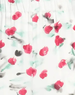 Marni Floral Print Wide-leg Trousers