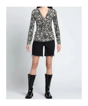 Isabel Marant Étoile Floral Print V-neck Long Sleeve Top