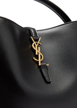 Saint Laurent Le 37 Small Leather Bucket Bag