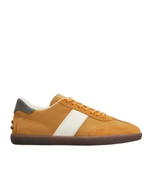 TOD'S Round Toe Lace-up Sneakers