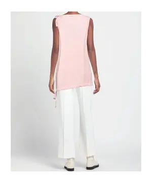 Sportmax Sleeveless Crew Neck Vest