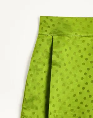 Valentino Garavani Polka Dot Jacquard Casual Pants