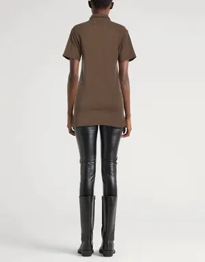 MAISON MARGIELA Plain Color Polo Shirt With Button Fastenings