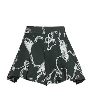 Burberry Pleated Design Shorts