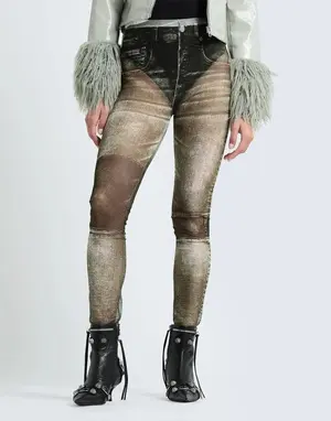 MAISON MARGIELA Two-tone Stretch Tulle Pants