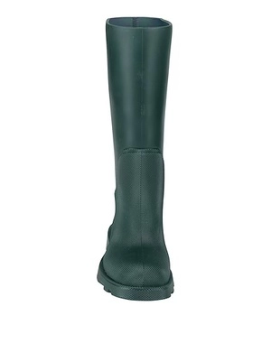 Burberry Tall Round Toe Chunky Heel Boots