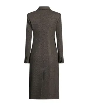 Max Mara Herringbone Double-breasted Coat