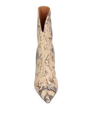 Isabel Marant Étoile Snakeskin Print Ankle Boots