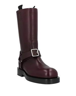 Burberry Buckled Leather Boots