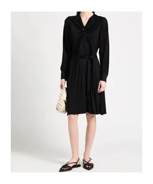 Isabel Marant Étoile Long Sleeve V-neck Dress