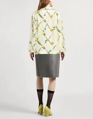 Burberry Floral Print Satin Shirt