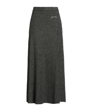 GANNI Elastic Waist Skirt - Black