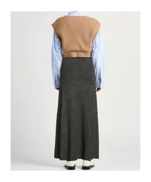 GANNI Elastic Waist Skirt