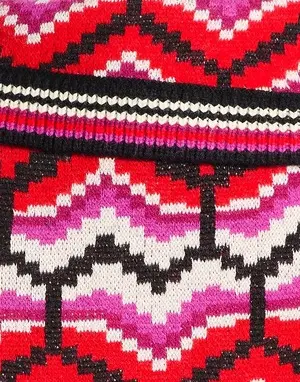 Farm Rio Elasticated Midi Skirt With Multicolor Pattern