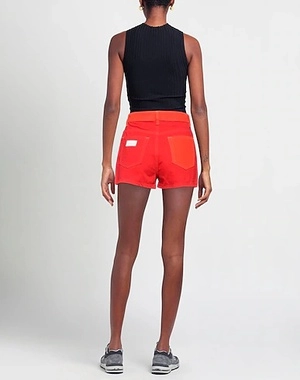 GANNI Two-tone Denim Shorts