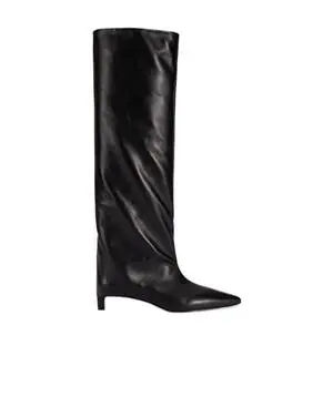 JIL SANDER Knee-high Pointed Toe Boots