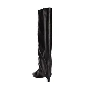 JIL SANDER Knee-high Pointed Toe Boots