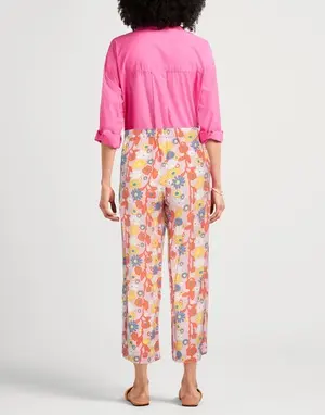Marni Floral Print Drawstring Trousers