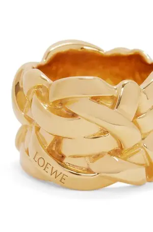 Loewe Nest Ring In Sterling Silver