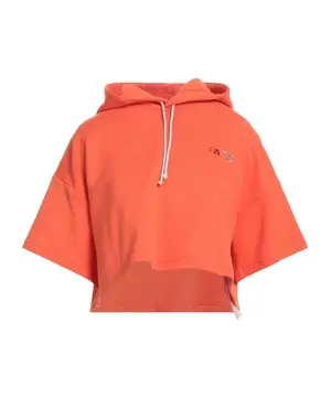 Marni Solid Color Short-sleeve Hooded T-shirt - Orange