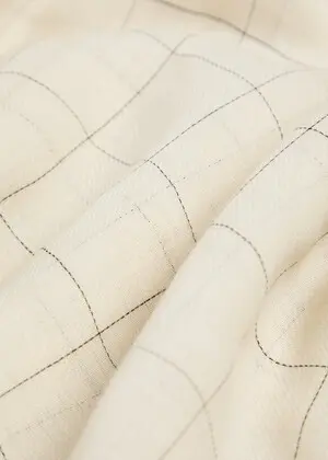 TOTEME Checked Wool Scarf