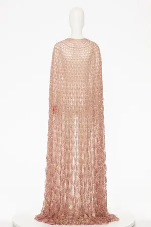 Valentino Garavani Embellished Tie-waist Cape