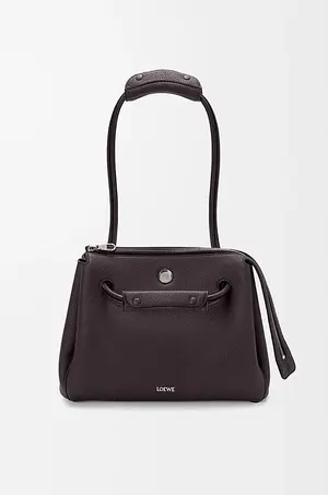 Loewe Textured Leather Satchel Bag