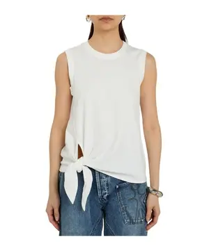 J.W.ANDERSON Knotted Cotton Tank Top