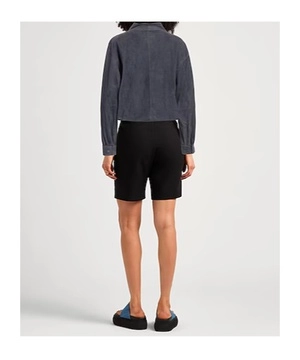Isabel Marant Étoile Suede Draped Neckline Top