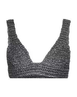 Brunello Cucinelli Knit Triangle Cup Bra