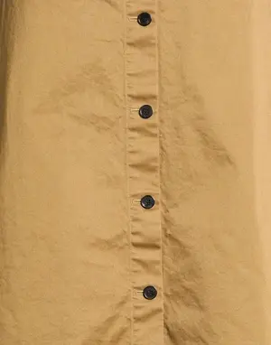 Saint Laurent Liner-free Solid Color Flared Skirt
