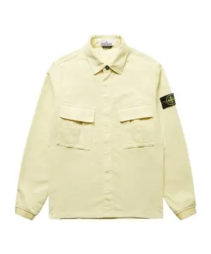 Stone Island Logo Long-sleeved Shirt