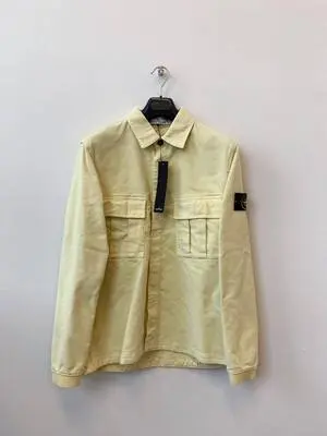 Stone Island Logo Long-sleeved Shirt