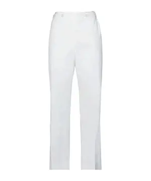MAISON MARGIELA Minimalist Solid Flared Pants - White