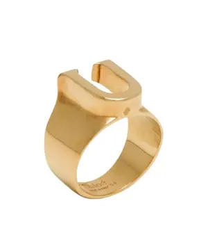 Chloé Metal Ring - Yellow