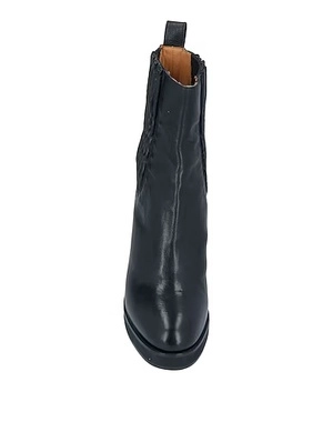 Isabel Marant Étoile Leather Chelsea Boots With Geometric Heel