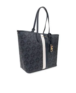 Michael Kors Eliza Logo Plaque Tote Bag