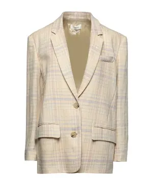 Isabel Marant Étoile Tartan Pattern Woven Blazer