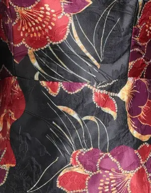 Farm Rio Square Neck Floral Midi Dress