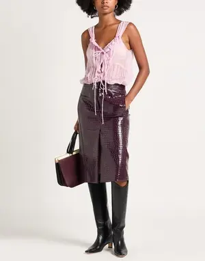 MAISON MARGIELA Sleeveless Chiffon Dress