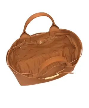 Longchamp Le Smart L Tote Bag - Caramel