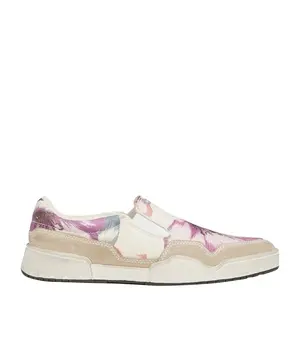 Isabel Marant Étoile Floral Pattern Low Top Slip-on Loafers