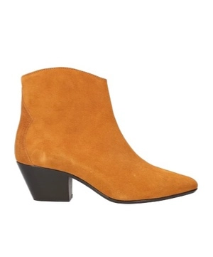 Isabel Marant Étoile Suede Zip Up Ankle Boots