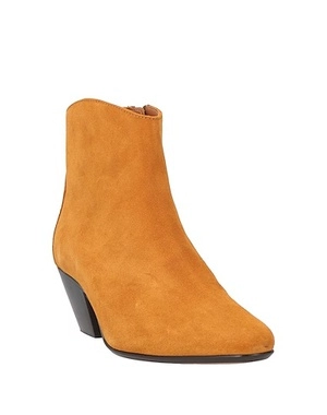 Isabel Marant Étoile Suede Zip Up Ankle Boots
