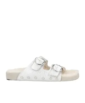 Isabel Marant Étoile Round Toe Technical Sandals - White