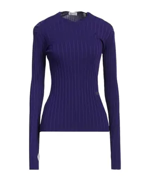 Burberry Ribbed Crew Neck Long Sleeve Knit